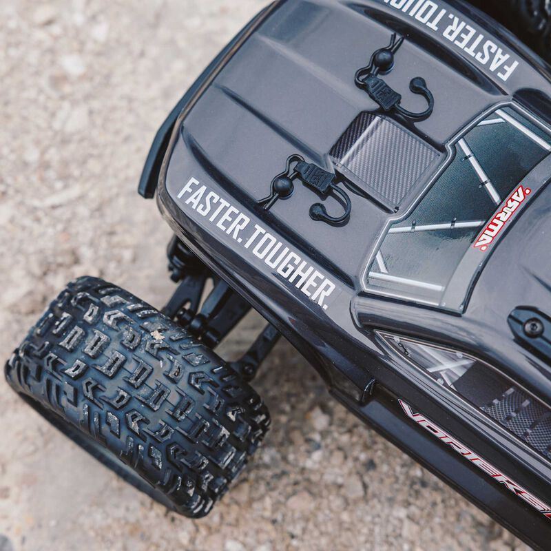 Arrma 1/10 VORTEKS 4X2 BOOST MEGA 550 Brushed Stadium Truck RTR ...